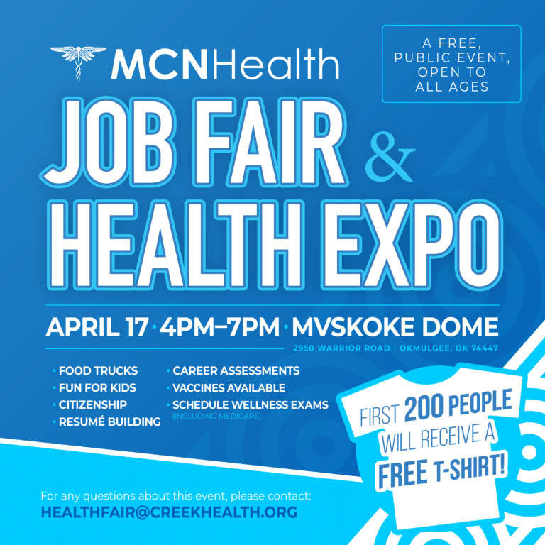 Services and Programs - Muscogee Nation Department of Health : Muscogee ...