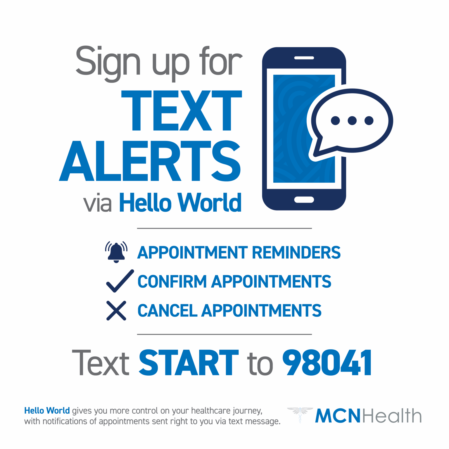 MCN Health Launches New Text Message Updates for Patients - Muscogee ...